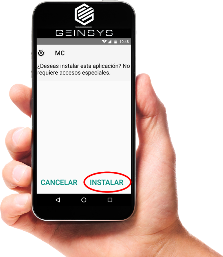 Móvil Control Android – Tutoriales Geinsys